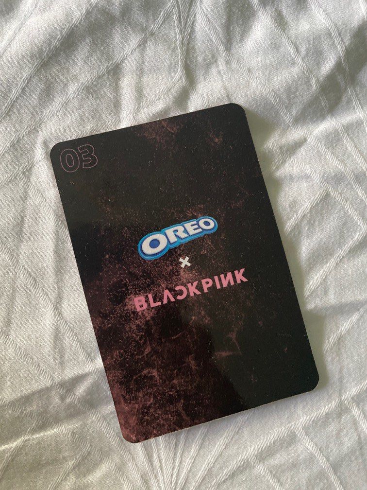 Lisa Blackpink Oreo PhotoCard, Hobbies & Toys, Memorabilia ...