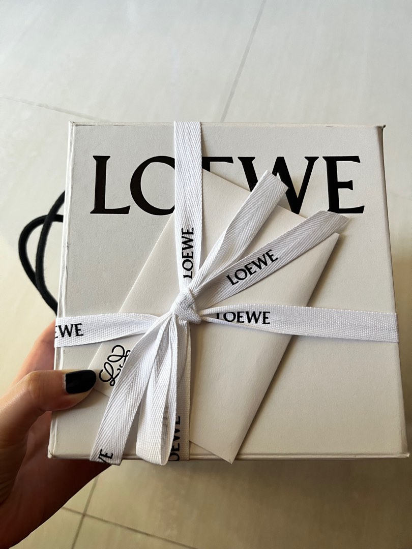 LOEWE paper bag, box (empty), Luxury, Accessories on Carousell