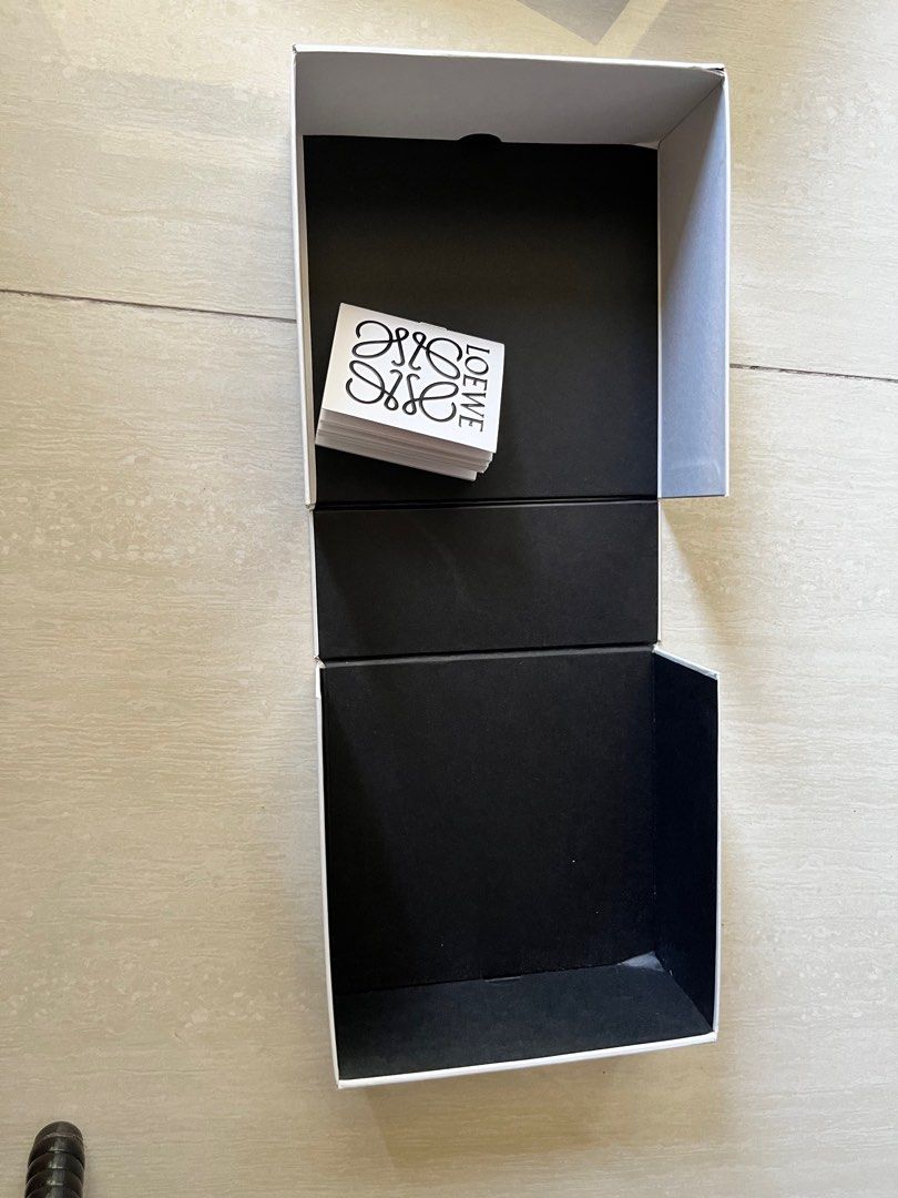 LOEWE paper bag, box (empty), Luxury, Accessories on Carousell