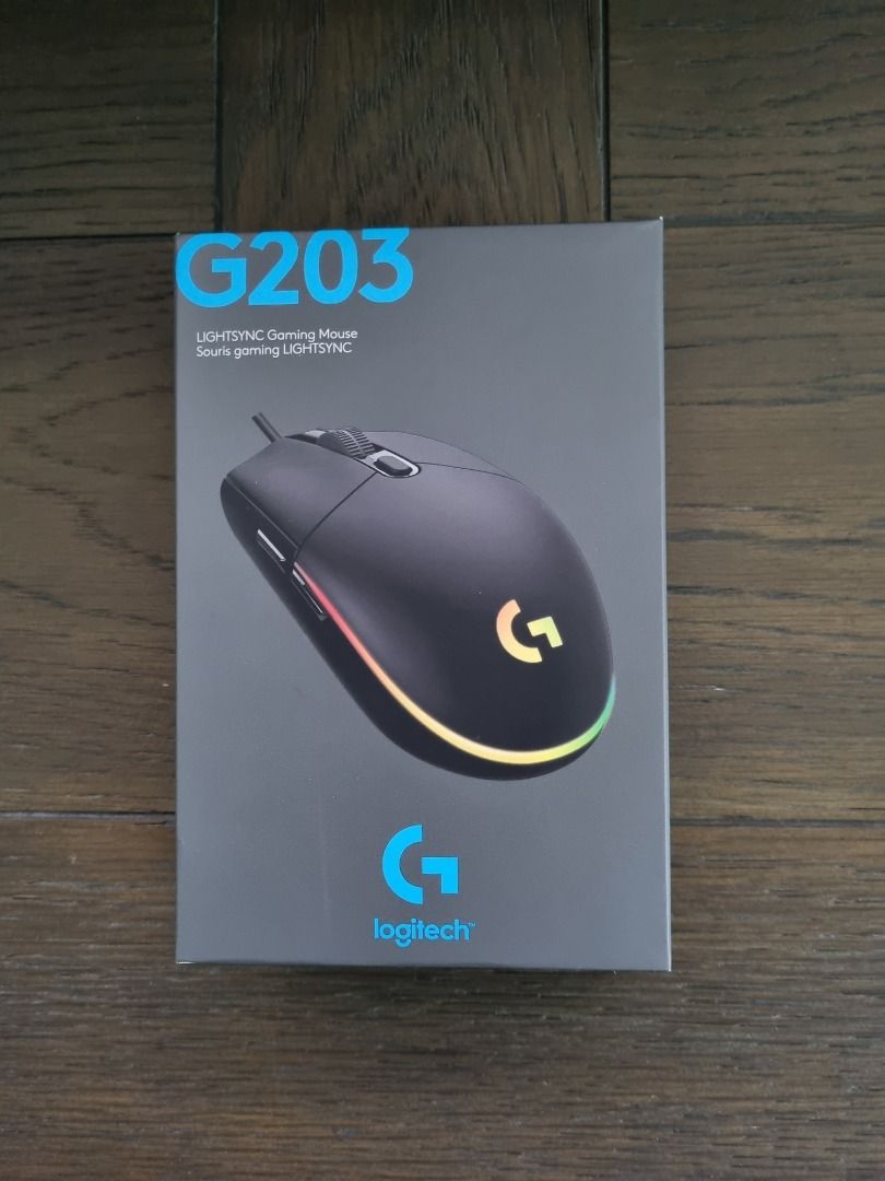 Logitech G203 Lightsync Rgb 6 Button Gaming Mouse Computers And Tech