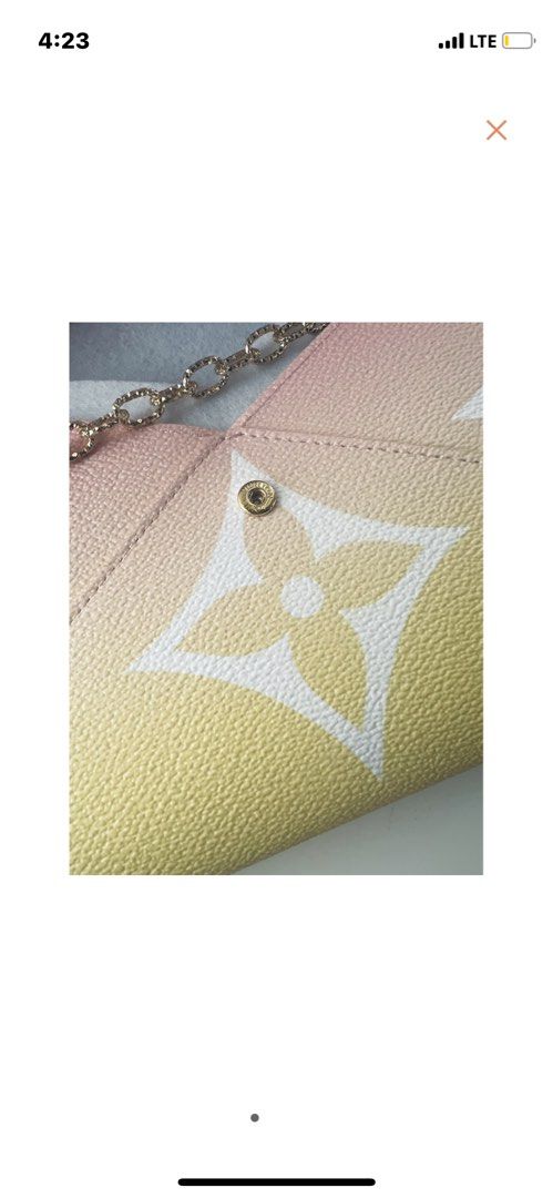 Louis Vuitton Brand New Pastel Origami, Luxury, Bags & Wallets on Carousell