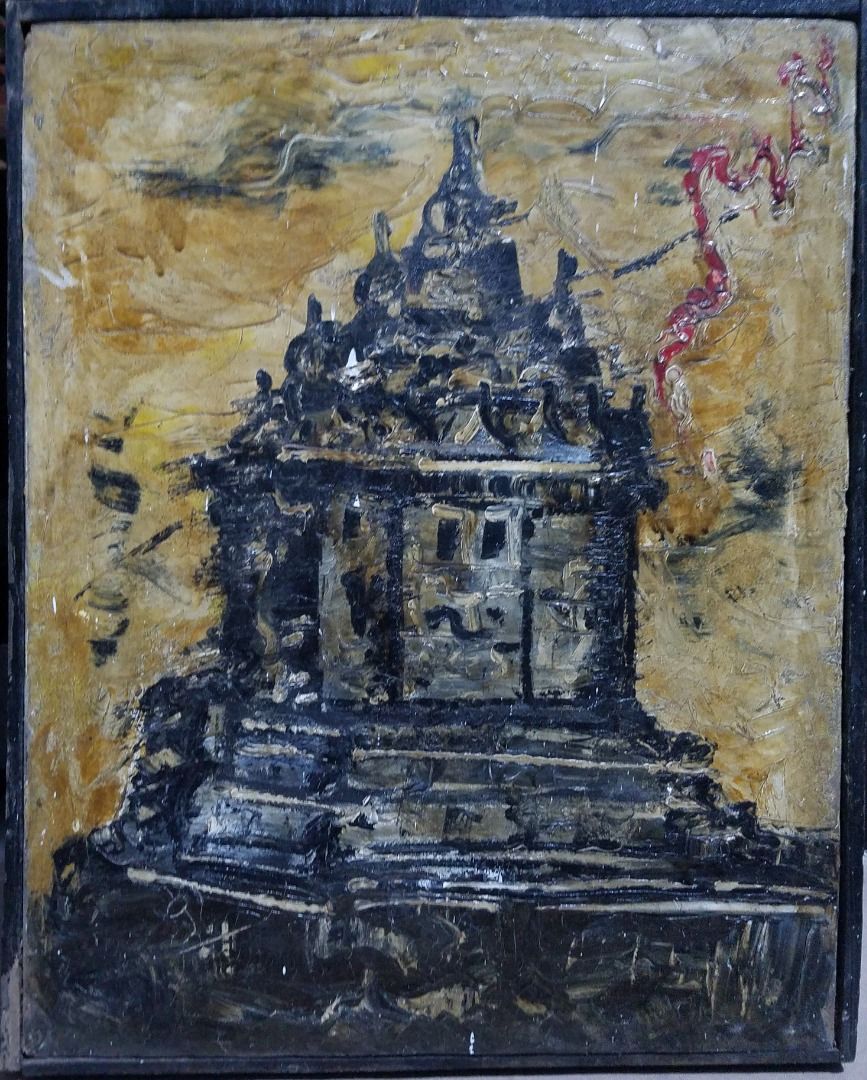 Lukisan Unik Candi Dieng, Perabotan Rumah di Carousell