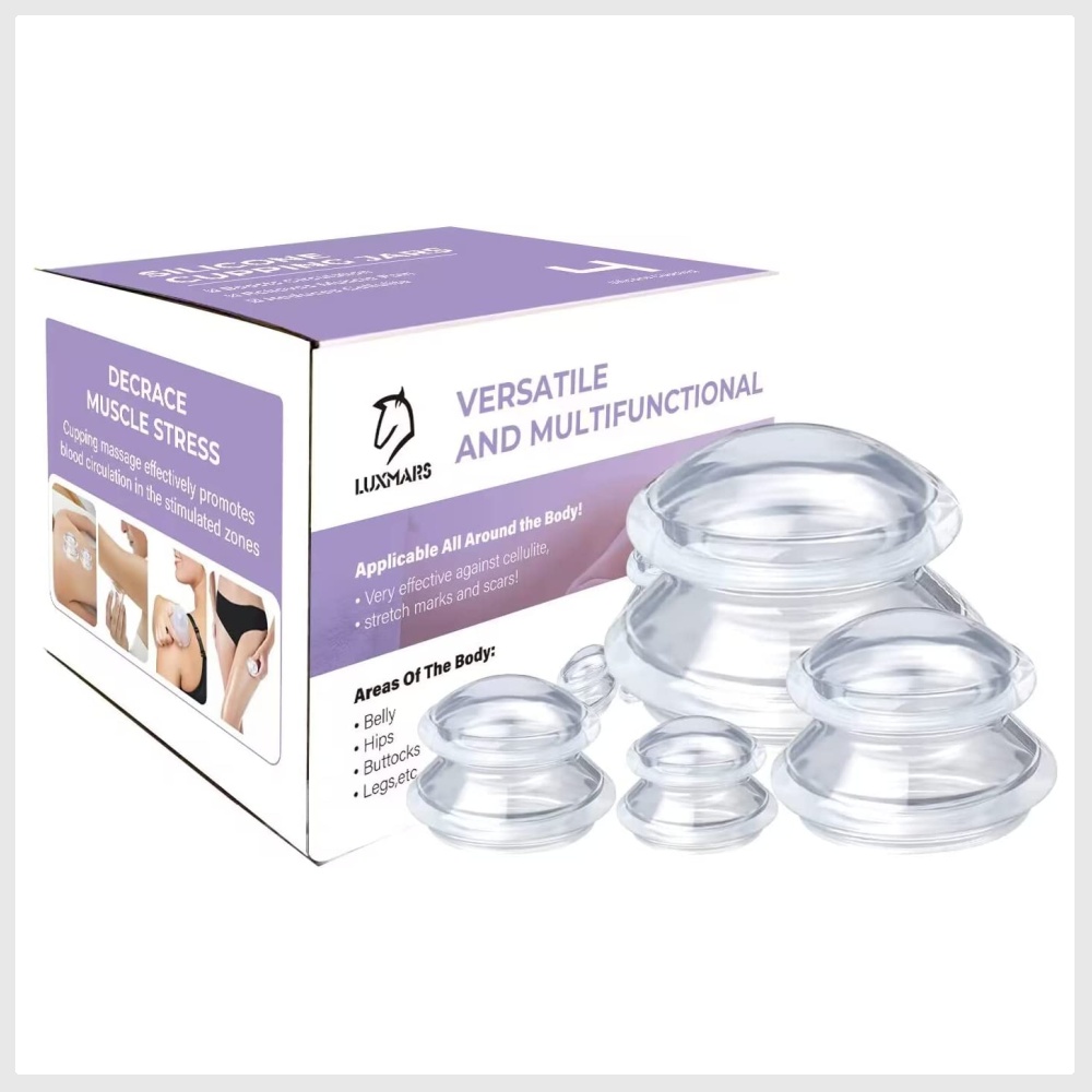 LUXMARS Cupping Therapy Set Silicone Cupping Set, Professional Studio ...