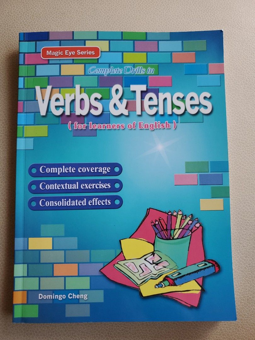 Magic Eye Series~Verbs &Tenses, 興趣及遊戲, 書本 & 文具, 補充練習 - Carousell