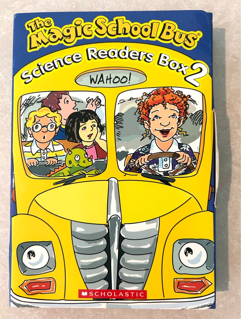Magic School Bus box 2 level 2, 興趣及遊戲, 書本 & 文具, 小朋友書 - Carousell