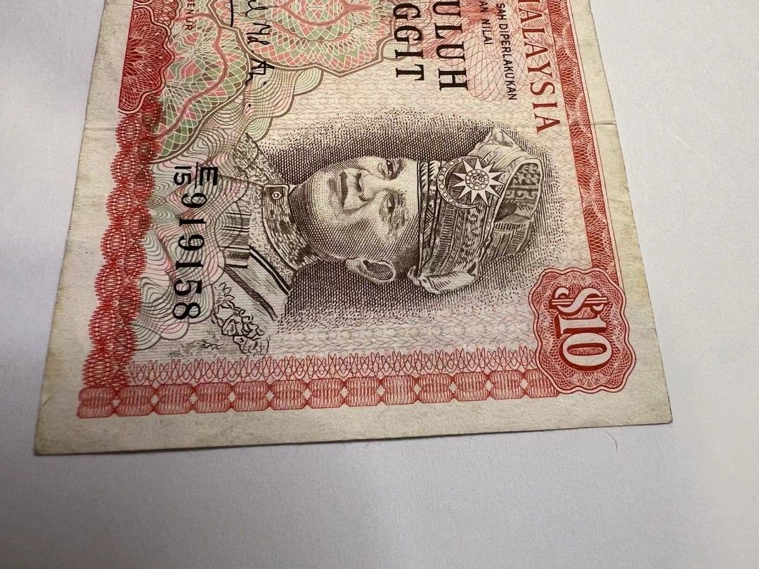 MALAYSIA 3RD RM10 OLD BANKNOTE FOR SALE, Hobbies & Toys, Collectibles ...