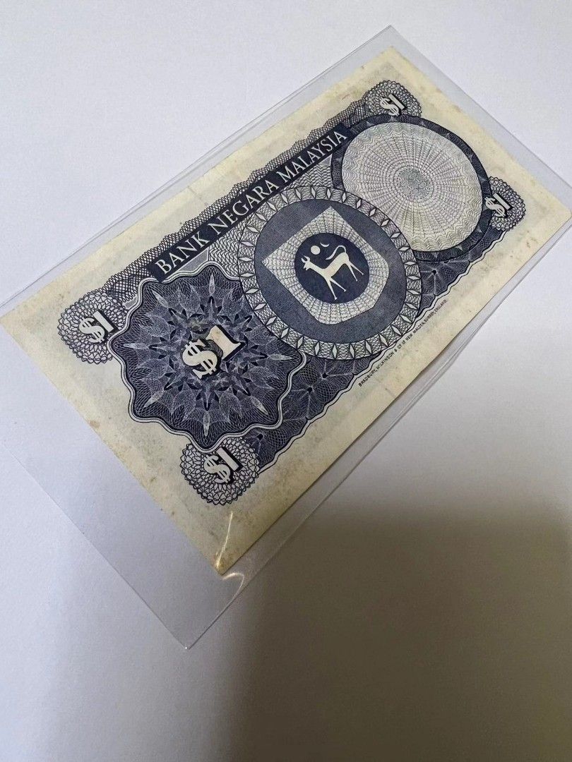 MALAYSIA 4TH RM1 OLD BANKNOTE FOR SALE, Hobbies & Toys, Collectibles ...