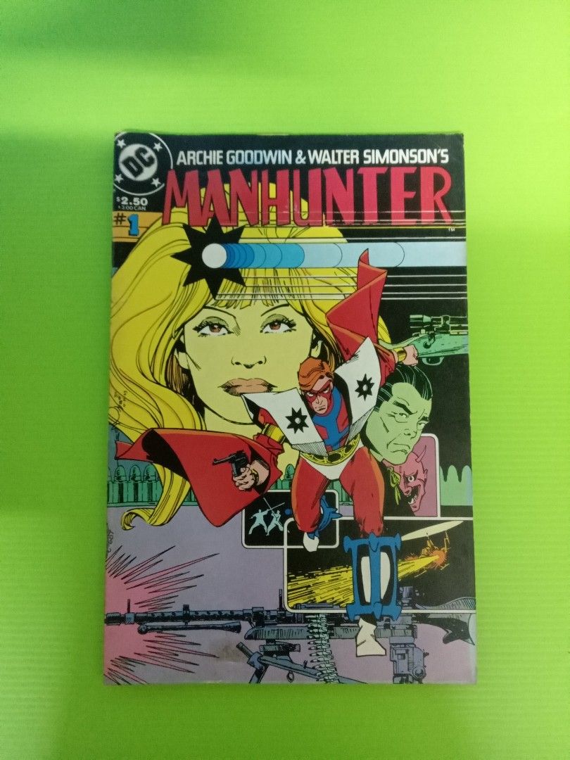 Manhunter: Special #1 ( Walt Simonson - Cover Art ) DC BRONZE Age Issue ...