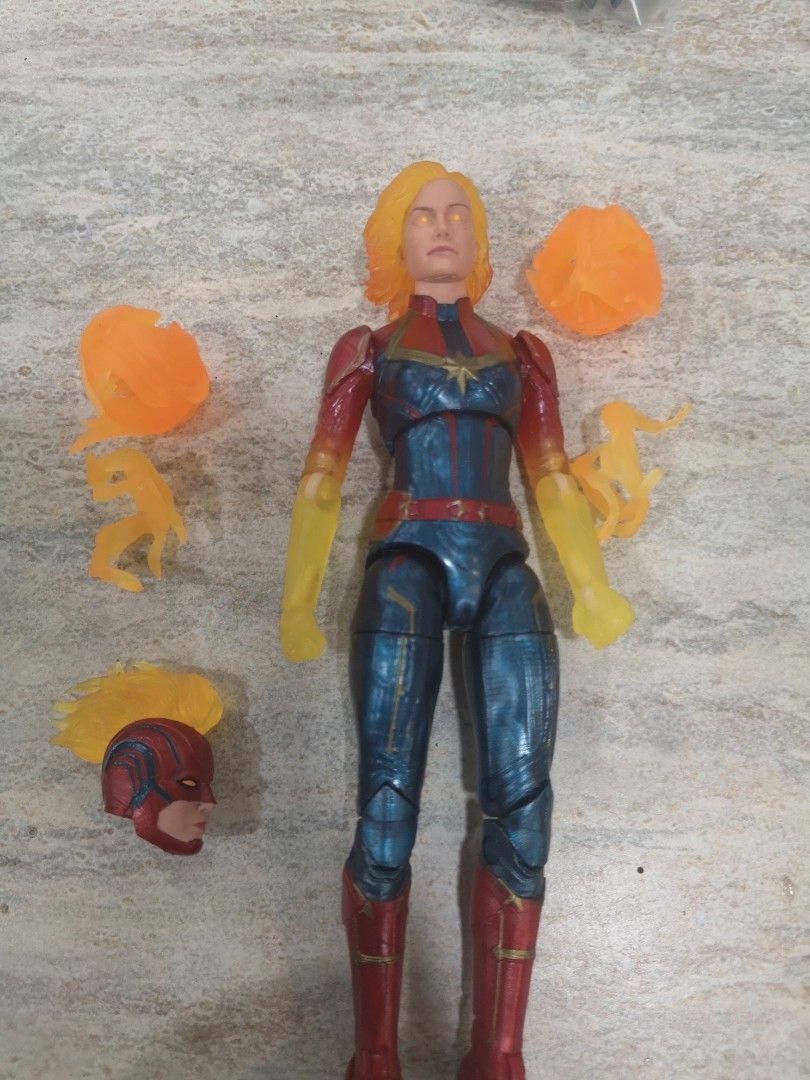 Marvel legend red captain marvel, Hobbies & Toys, Toys & Games on Carousell