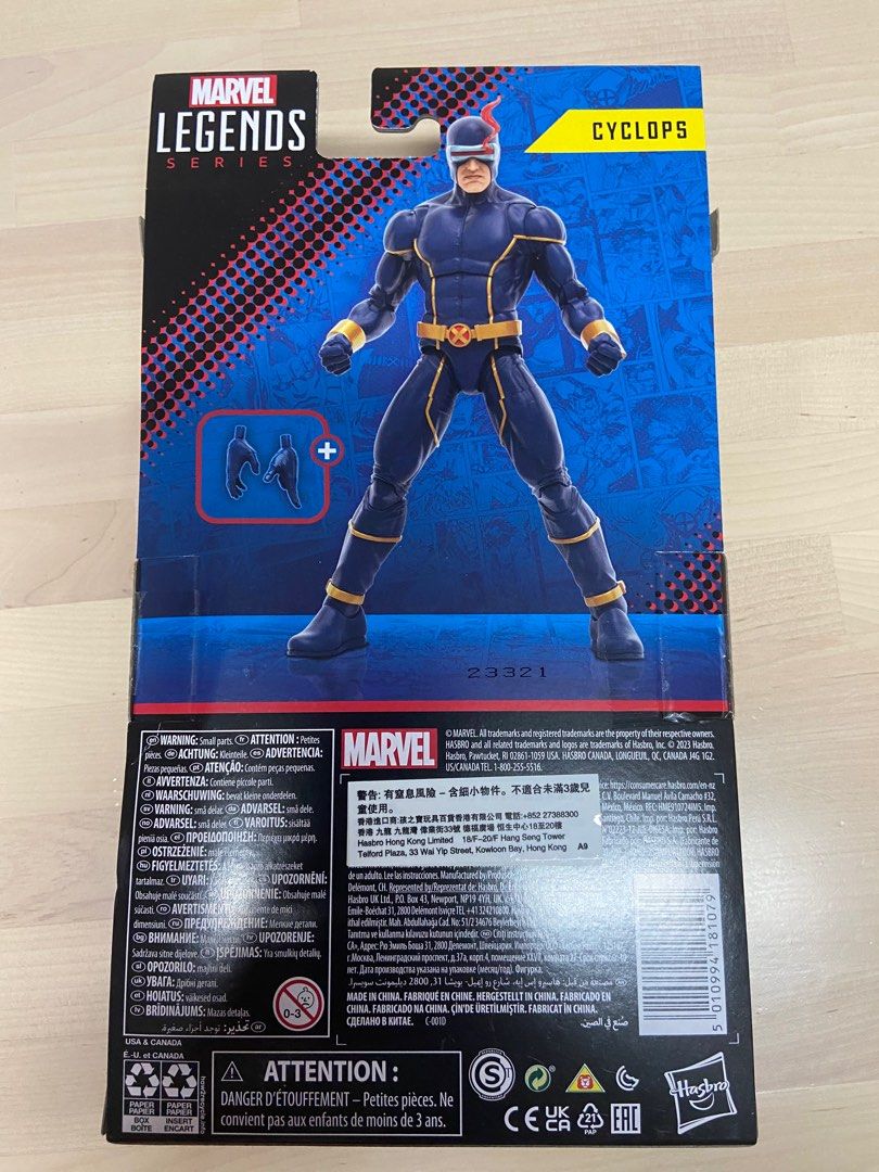 Marvel legends Chod wave cyclops, 興趣及遊戲, 玩具 & 遊戲類 - Carousell