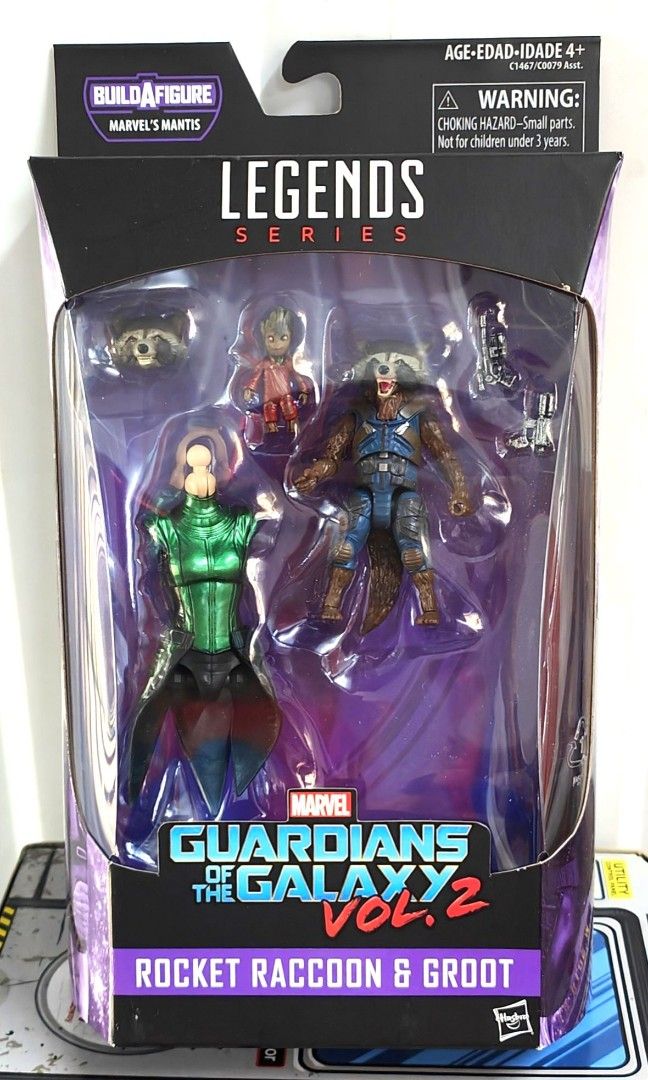 Marvel Legends Guardians Of The Galaxy Vol. 2 Mantis Wave Complete Set ...