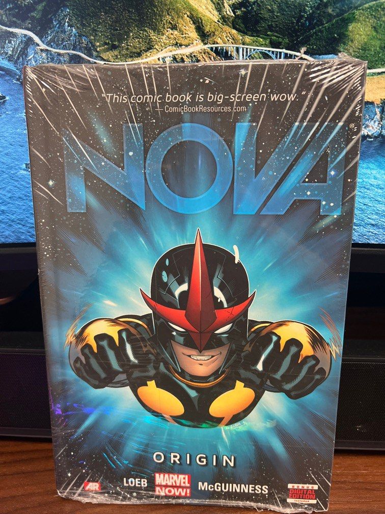 Marvel Nova Origin Hardcover Comic Collectible, Hobbies & Toys, Books ...