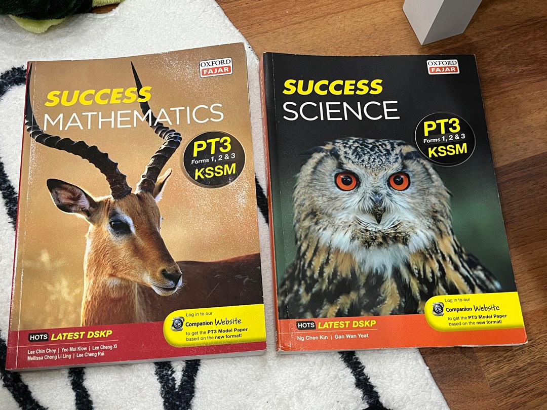 Mathematics & Science Reference join activity books Form1,2&3 KSSM ...