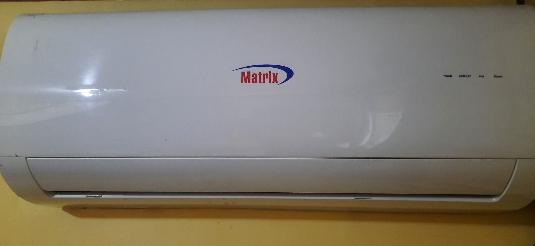 Matrix Split Type 1HP Aircon Non-inverter, TV & Home Appliances, Air ...