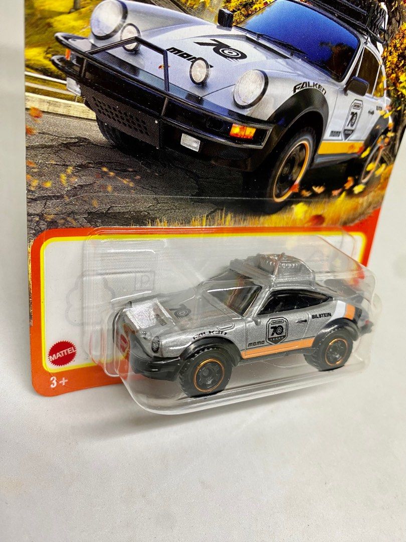 MBX Matchbox 1985 PORSCHE 911 RALLY Metallic Grey Special Edition 70 th ...