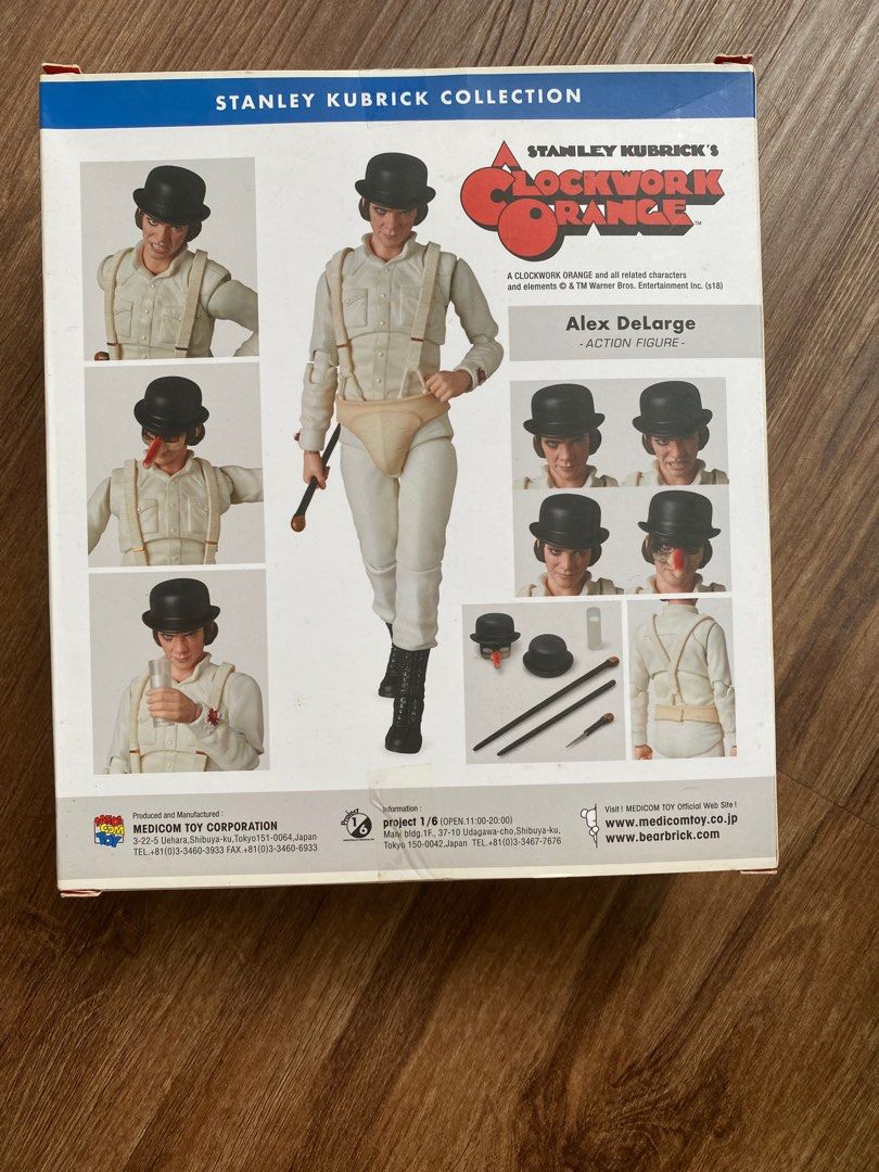 Medicom Clockwork Orange Alex DeLarge, Hobbies & Toys, Toys & Games on ...