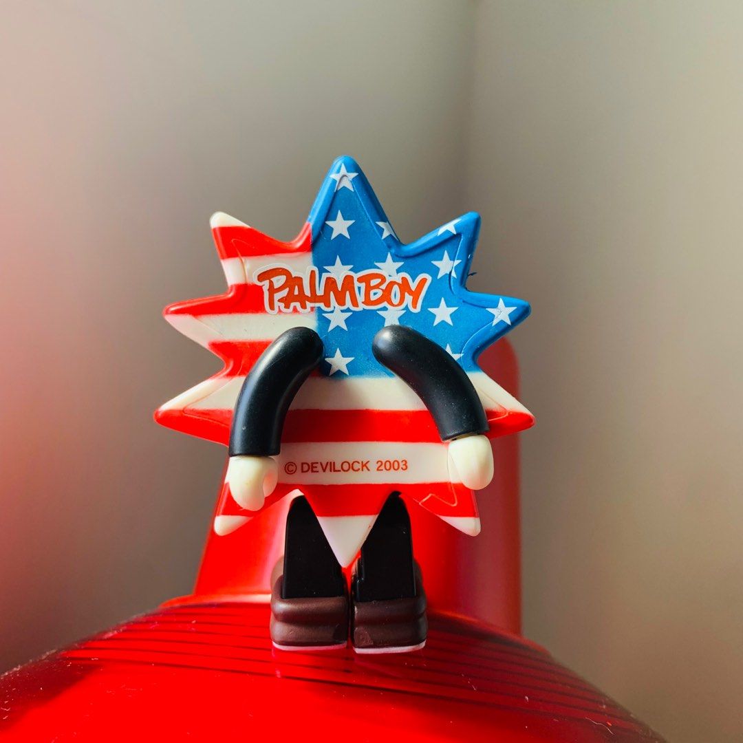 メディコムトイ｜MEDICOM TOY KUBRICK 遠藤憲昭 Devilock PALMBOY 星星人 美國國旗版100%, 書籍、休閒與玩具, 玩具、公仔、桌遊在旋轉拍賣