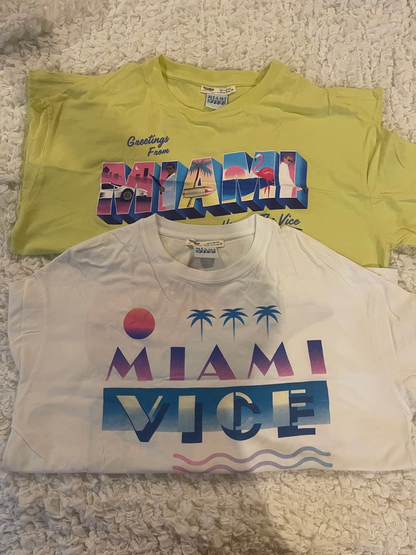 Miami Vice shirts (merch) on Carousell