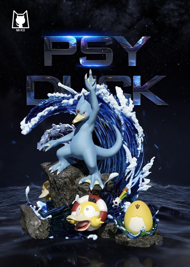 Miko Studio - Psyduck Evolution, Hobbies & Toys, Toys & Games on Carousell