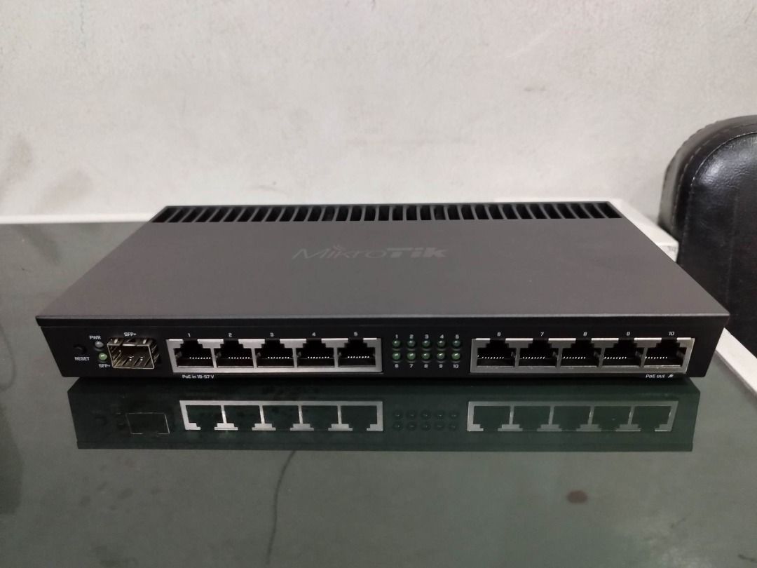Mikrotik RB4011iGS+RM Powerful 10xGigabit port router with a Quad-core ...