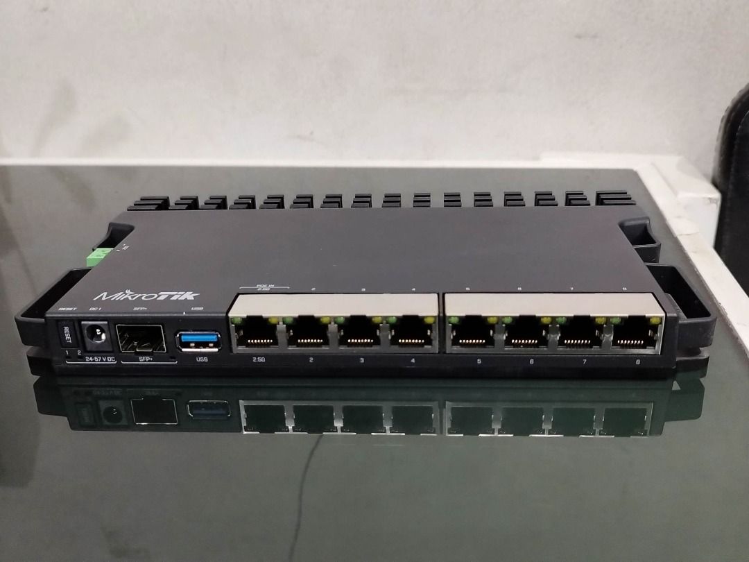 Mikrotik RB5009UG+S+IN Heavy-Duty 1U Home Router With USB, 1G And 2.5G ...