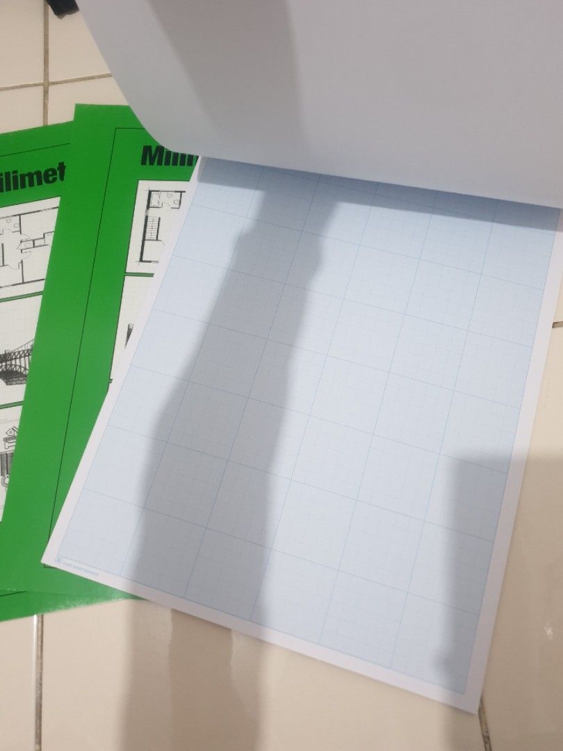 Milimeter Block ukuran Folio, Buku & Alat Tulis, Buku di Carousell