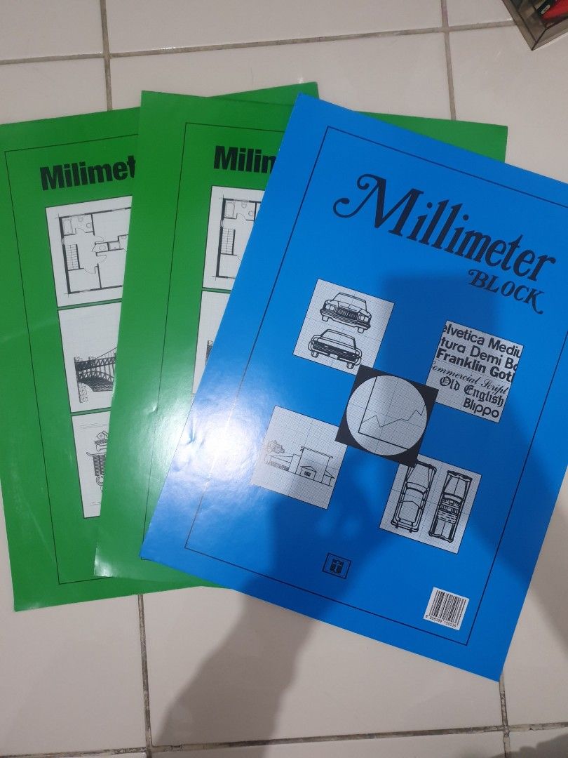 Milimeter Block ukuran Folio, Buku & Alat Tulis, Buku di Carousell