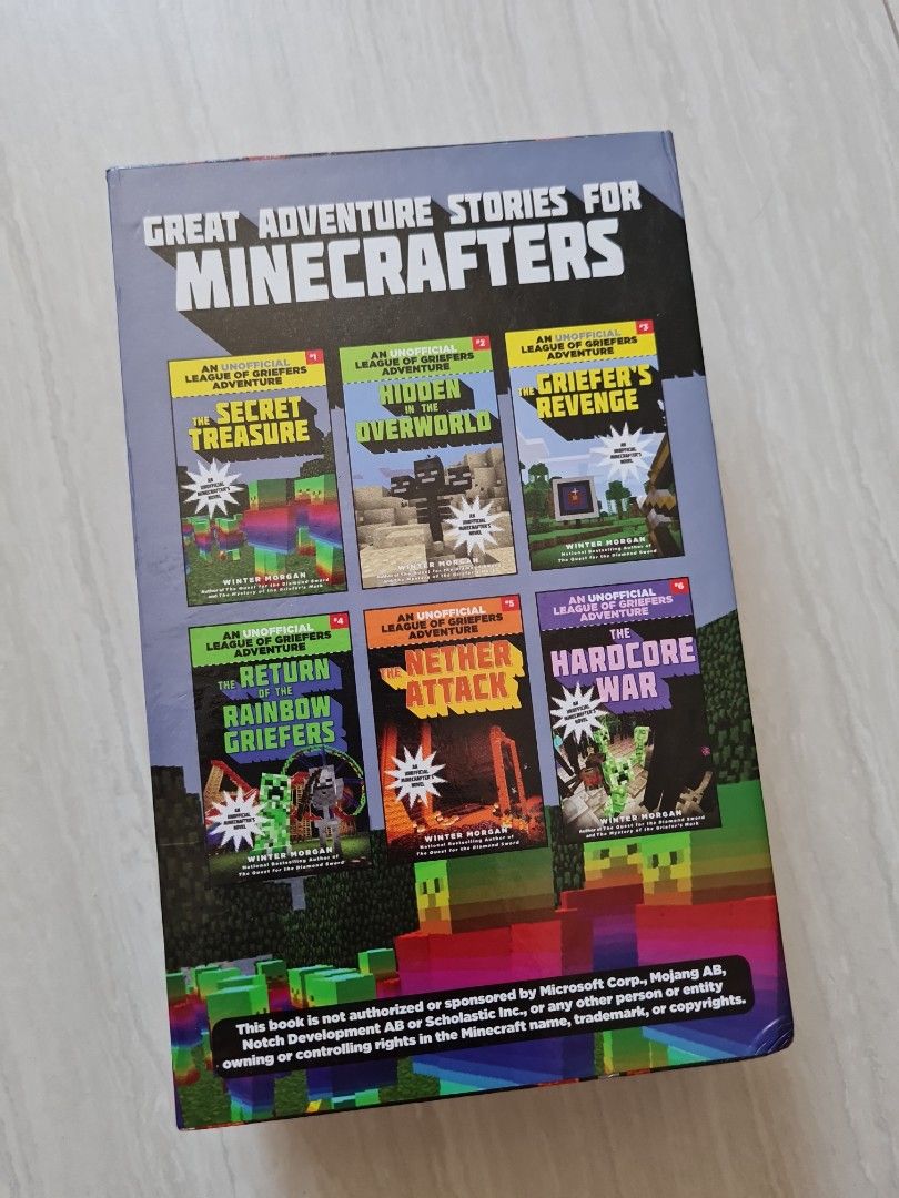 Minecraft storybook, Hobbies & Toys, Books & Magazines, Fiction & Non ...