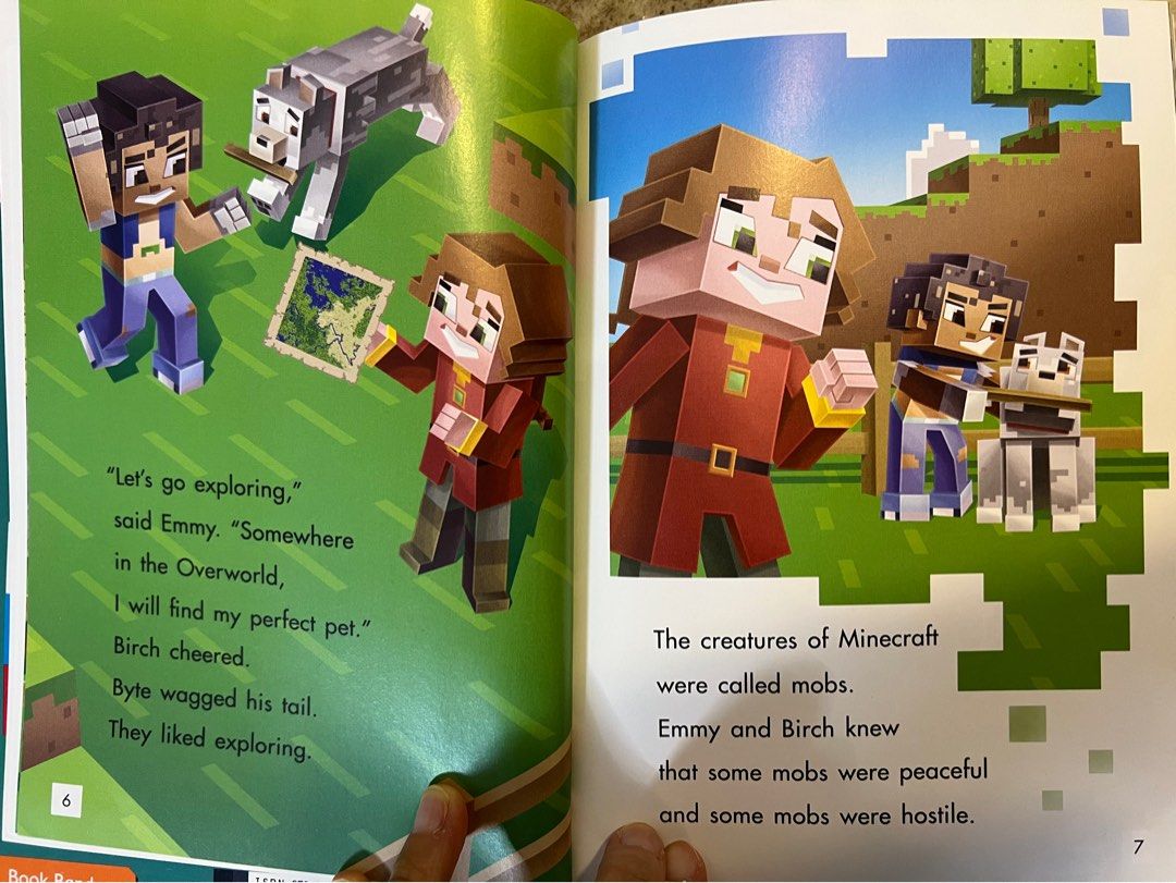 Minecraft young readers level 2, 興趣及遊戲, 書本 & 文具, 小說 & 故事書 - Carousell