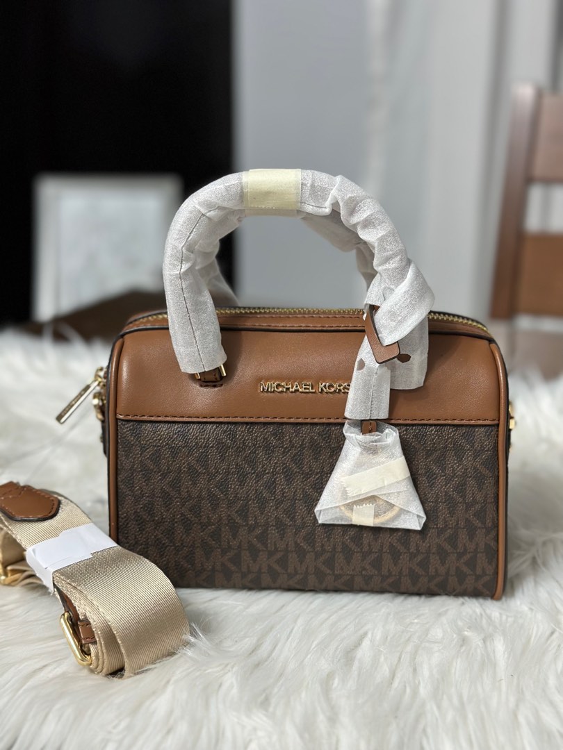 Mk Xs mini duffle, Luxury, Bags & Wallets on Carousell