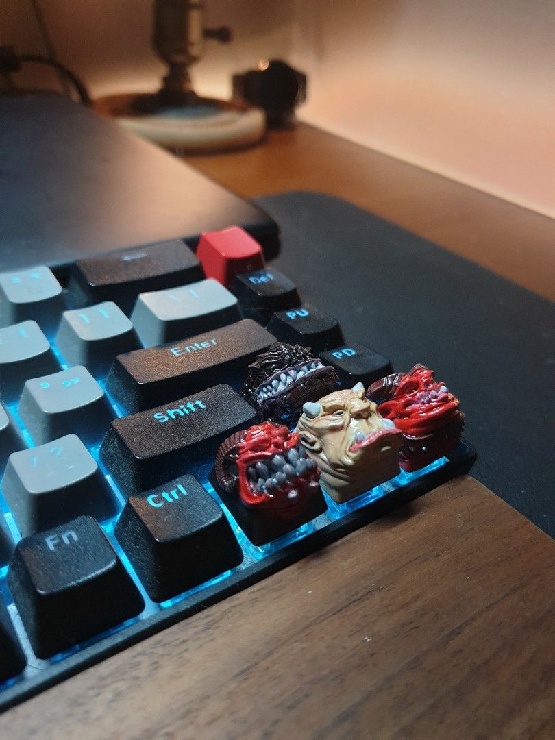 Monster Keycaps Series - Ogre, Alien and Demons, Computers & Tech ...