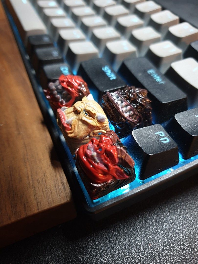 Monster Keycaps Series - Ogre, Alien and Demons, Computers & Tech ...