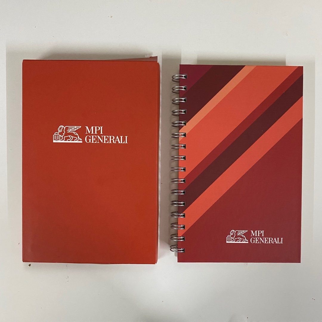 MPI GENERALI 2023planner_hard cover Spiral wire note book_, Hobbies ...