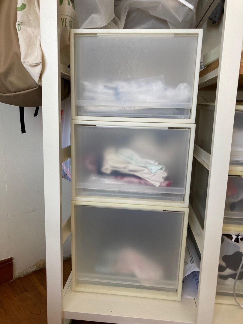 Muji PP storage drawer boxes, Furniture & Home Living, Home Improvement ...