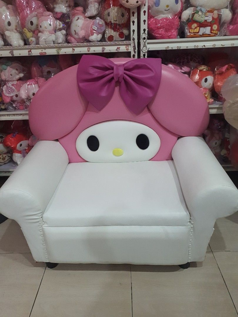My Melody Customized 1-Seater Sofa, Furniture & Home Living, Furniture ...