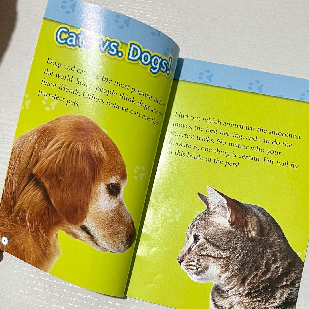 National Geographic - Cats vs. Dog, Hobbies & Toys, Books & Magazines ...