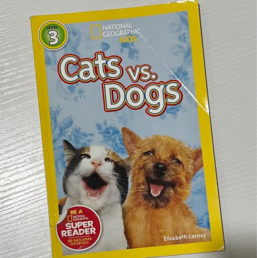 National Geographic - Cats vs. Dog, Hobbies & Toys, Books & Magazines ...