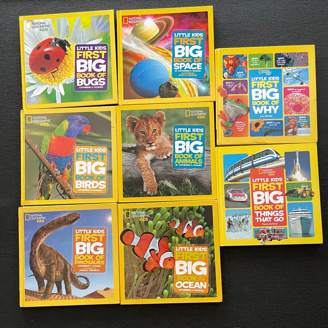 National Geographic Kids Books - $40 for 8 books, Hobbies & Toys, Books ...