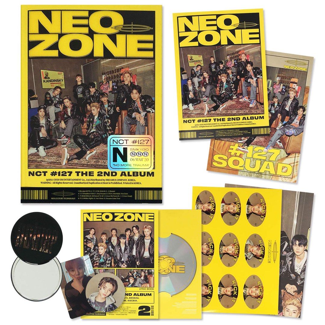 NCT NEO ZONE ALBUM (NEGOTIABLE), Hobbies & Toys, Memorabilia ...