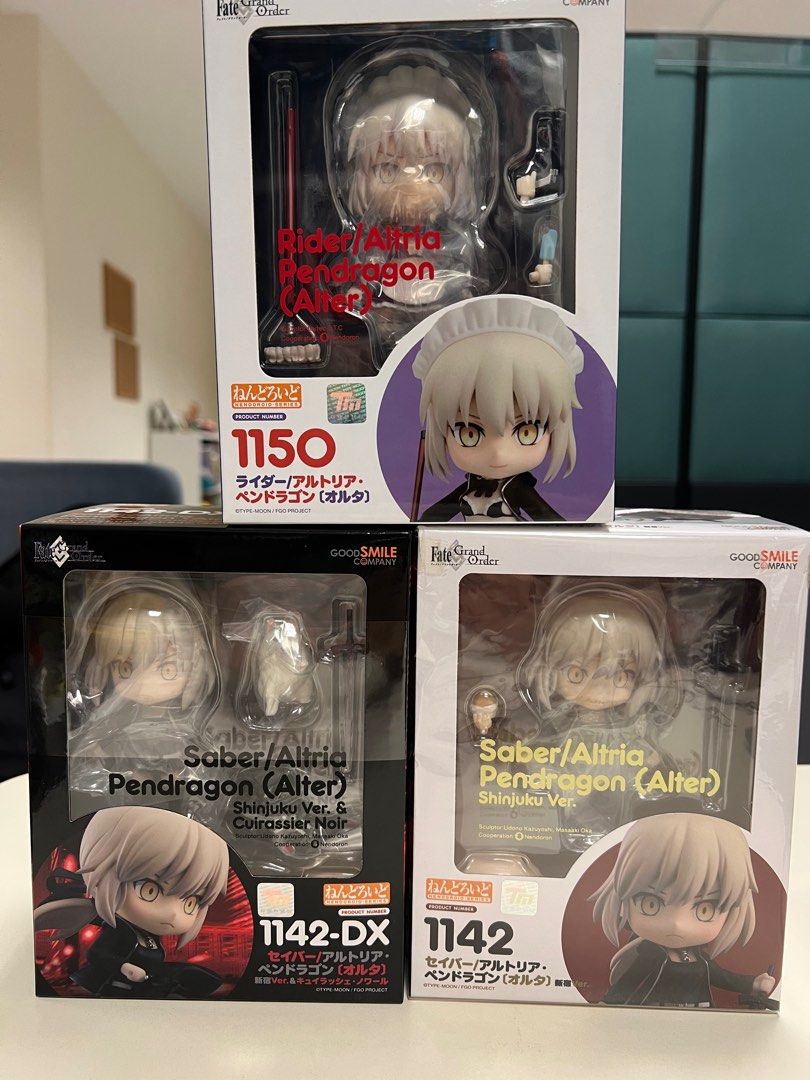 Nendoroid Saber Alter Rider Altria Pendragon Shinjuku Ver 1150 1142 DX ...
