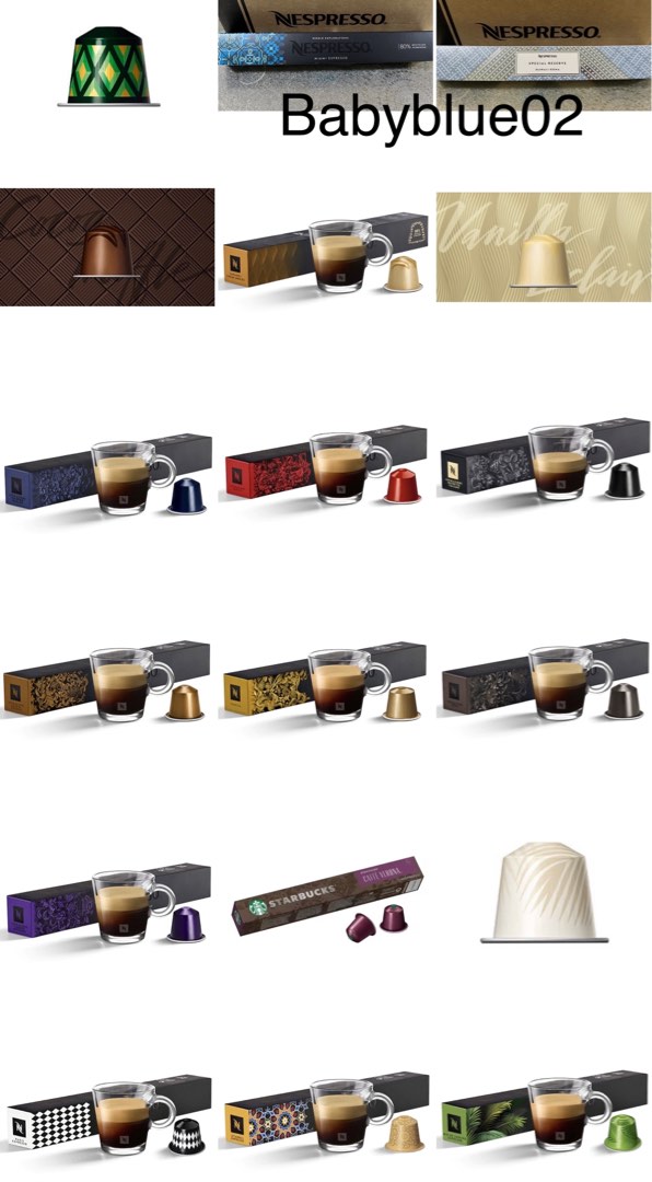 Nespresso Original capsules, Food & Drinks, Beverages on Carousell