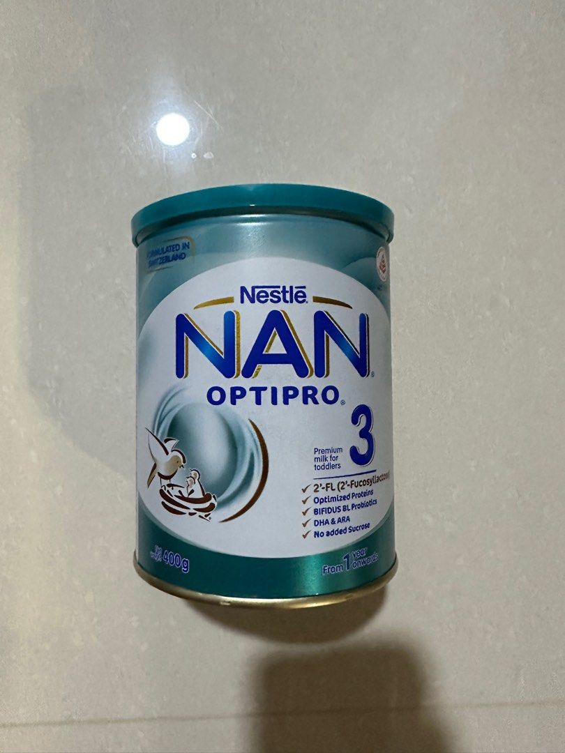 Nestle Nan Optipro 3 (brand new, 400g), Babies & Kids, Nursing ...