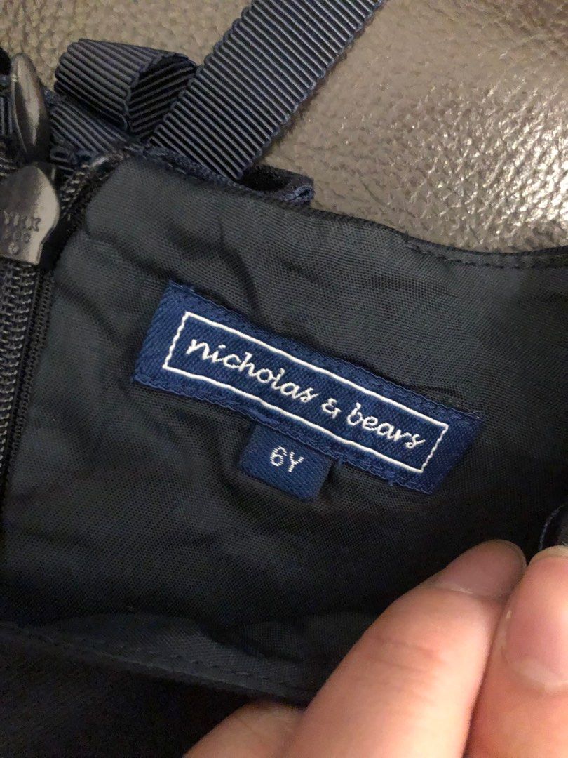 Nicholas & Bears 小一 面試裙 扣門 幼稚園面試 斯文裙, 兒童＆孕婦用品, 嬰兒及小童流行時尚 - Carousell