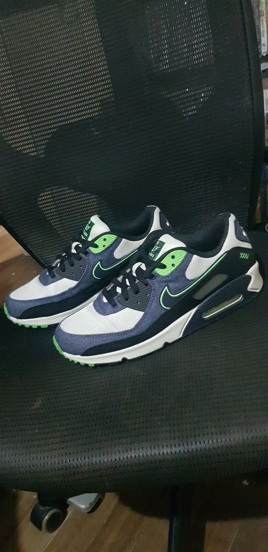 Nike Air Max 90 SE XXXV Scream Green Sz 11 on Carousell