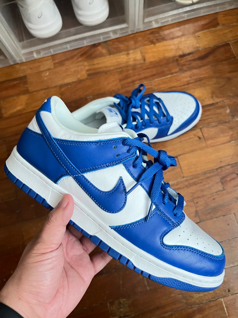 Nike Dunk Low “Kentucky”, Men's Fashion, Footwear, Sneakers on Carousell