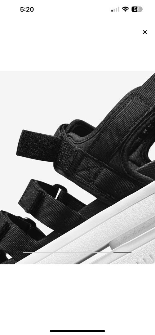 Nike Platform Sandals Womens Fashion Footwear Sandals On Carousell