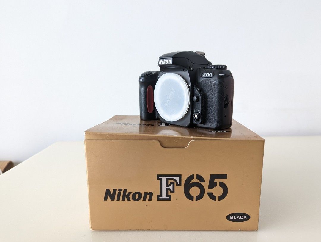 Nikon F65 Film + 50mm 1.8 Nikkor AF, Photography, Lens & Kits on Carousell
