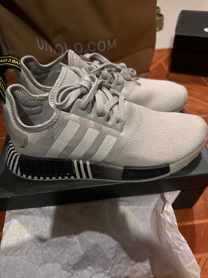 NMD R1 METAL GRAY/ ORBIT GRAY on Carousell