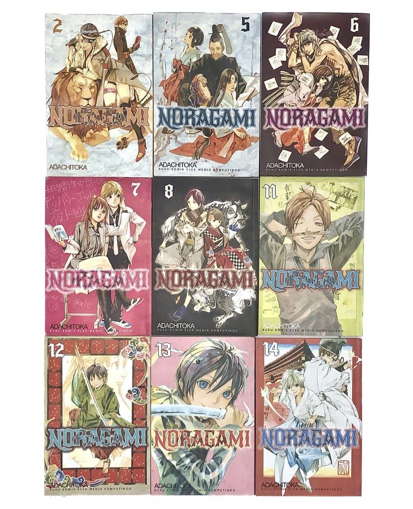 Noragami manga komik comic preloved, Buku & Alat Tulis, Komik dan Manga di Carousell