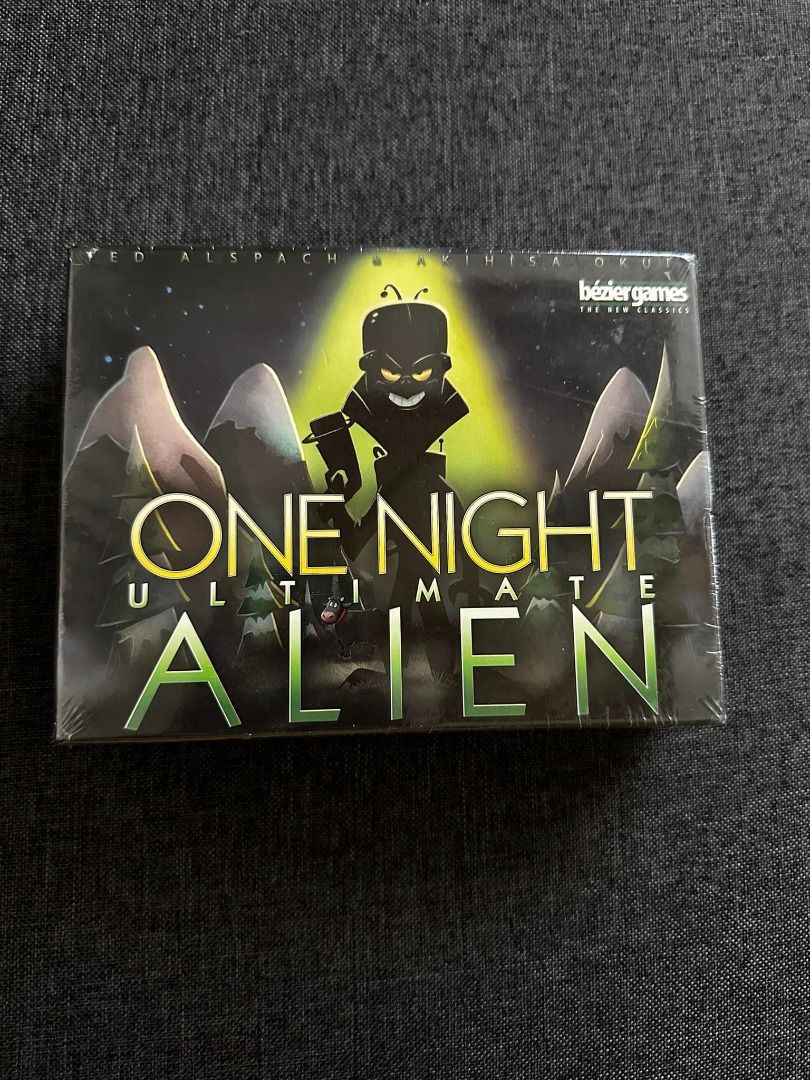 One Night Ultimate Alien Board Game on Carousell